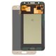 LCD compatible with Samsung J701 Galaxy J7 Neo, (golden, without frame ...