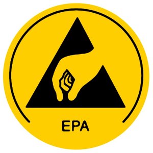 ESD Workstation Warning Labels - GsmServer