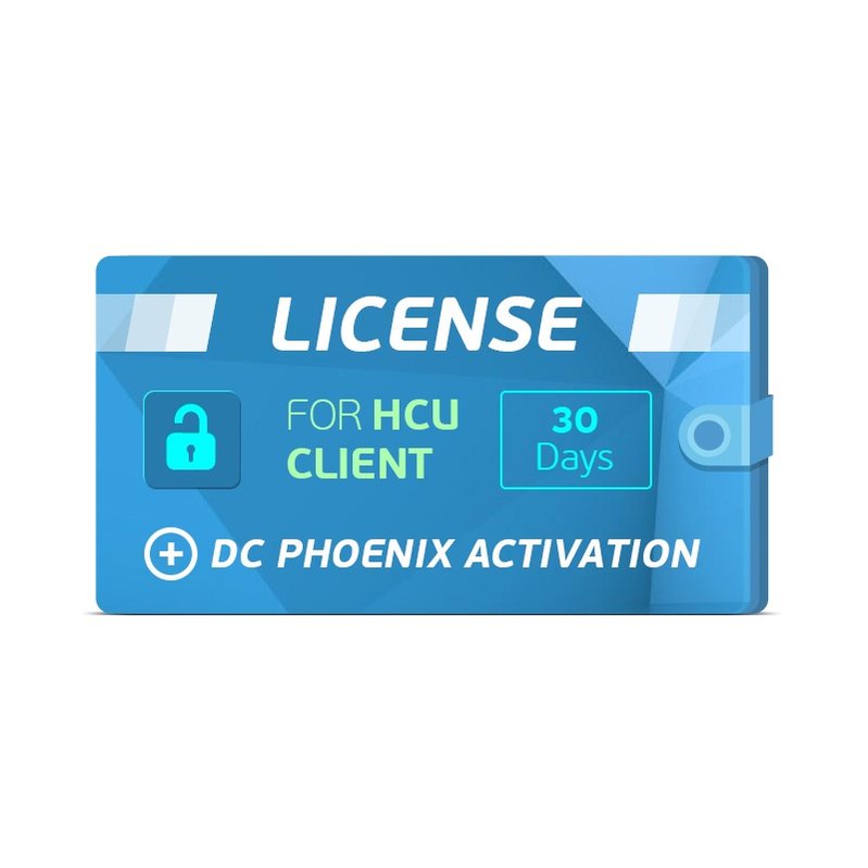 HCU Client 30 Days License + DC-Phoenix Activation - GsmServer